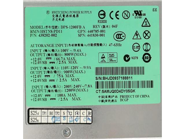 Click here for DPS-1200FB A For DL580G5 Server Power Supply 43820... prices