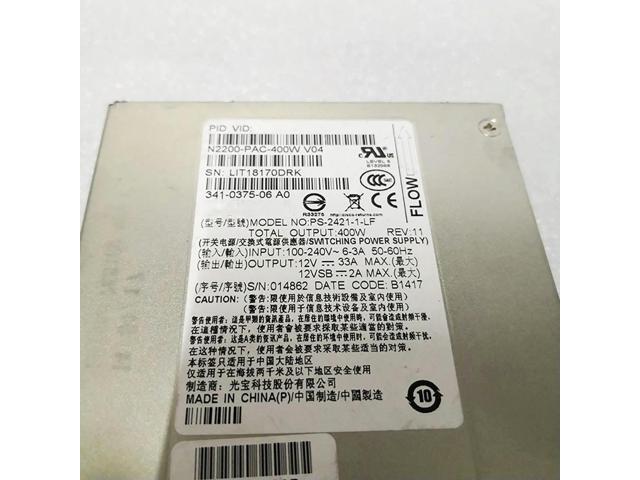 Click here for Fully Tested For Power Supply 400W N2200-PAC-400W prices