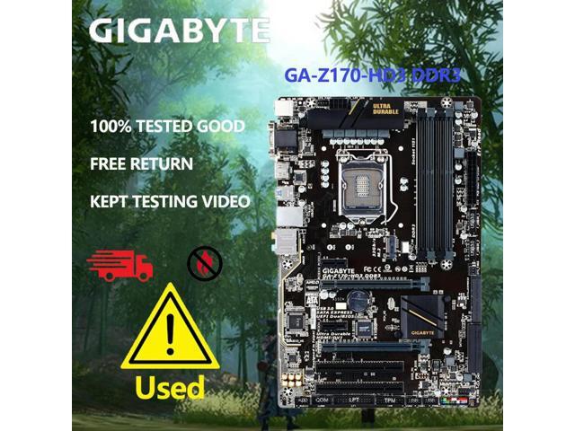 Click here for Usedmotherboard GA-Z170-HD3 DDR3 has 4 DDR3 / DDR3... prices