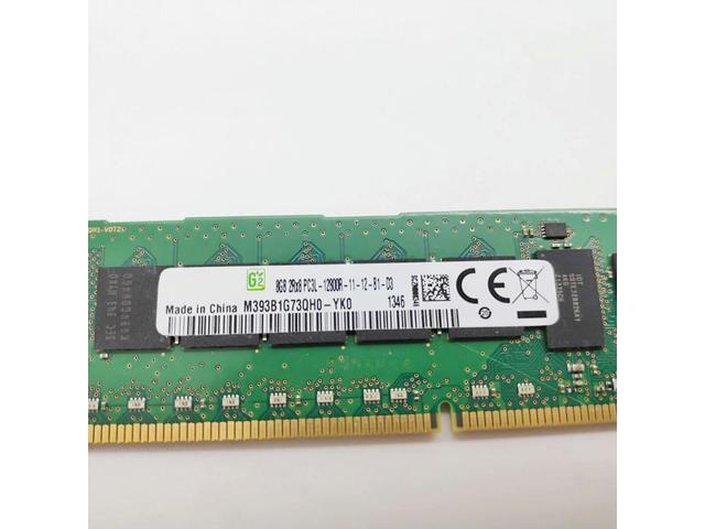 Click here for 2PCS 8G 2RX8 PC3L-12800R 1600 ECC REG For Server M... prices