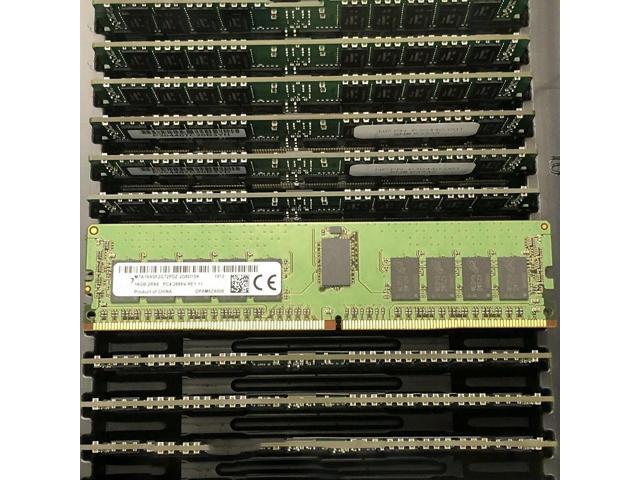 Click here for 1PCS 16G 2RX8 PC4-2666V DDR4 For Micron Server Mem... prices