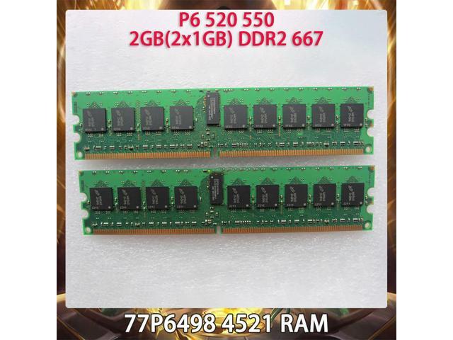 Click here for Server Memory 77P6498 4521 P6 520 550 2GB(2x1GB) D... prices
