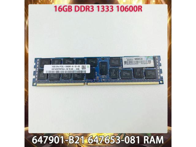 Click here for 16GB DDR3 1333 10600R 16G 647901-B21 647653-081 PC... prices