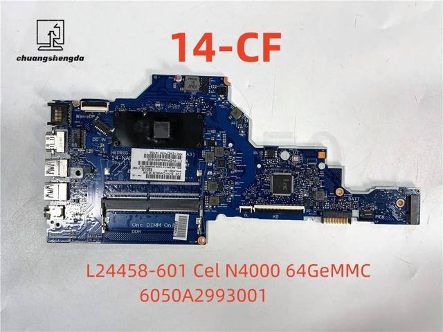 Click here for LAPTOP MOTHERBOARD FOR 14-CF L24458-601 with CelN4... prices