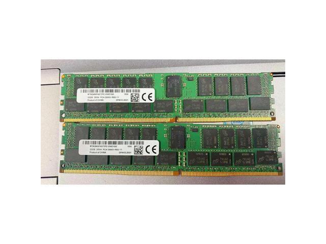 Click here for 1 Pcs For MT RAM 32G 32GB 2RX4 2666 PC4-2666V MTA3... prices