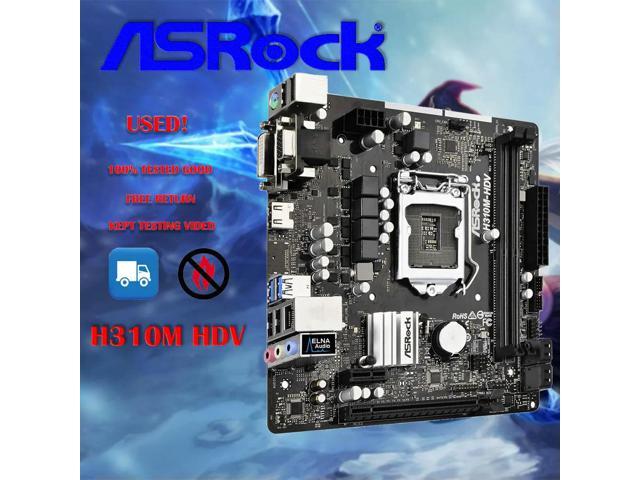 Click here for UsedH310M HDV ITX Desktop Motherboard H310 LGA1151... prices