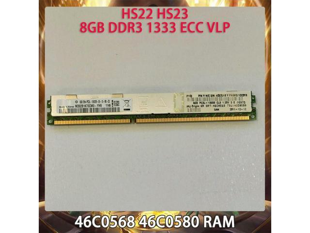 Click here for 46C0568 46C0580 RAM HS22 HS23 8GB DDR3 1333 ECC VL... prices