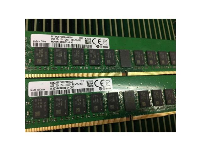 Click here for 1 Pcs 32G 32GB DDR4 PC4-2400T RDIMM For RAM R430 R... prices