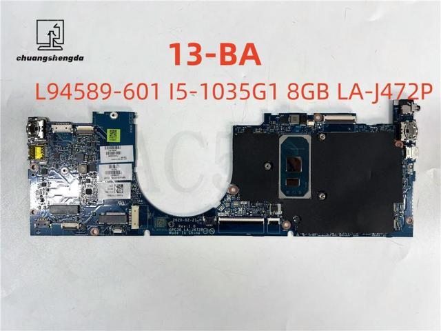 Click here for LAPTOP MOTHERBOARD L94589-601 LA-J472P FOR 13-BA w... prices