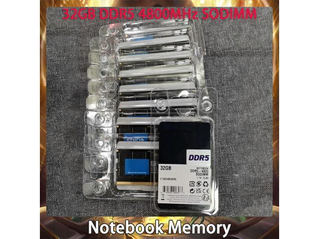 Click here for 1 Pcs 32GB DDR5 4800MHz SODIMM 1.1V Laptop RAM For... prices