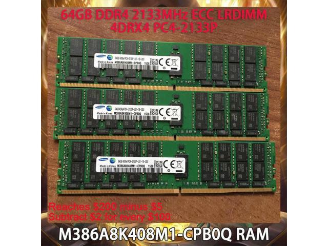 Click here for RAM 64GB DDR4 2133MHz ECC LRDIMM 4DRX4 PC4-2133P F... prices