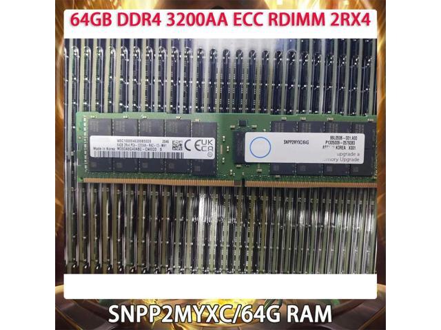 Click here for SNPP2MYXC/64G 64GB DDR4 3200AA ECC RDIMM 2RX4 RAM... prices