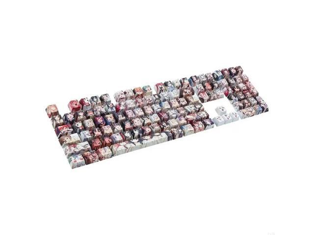 Click here for 108 Keys / Set OEM Anime Themed Satellite Keycaps... prices