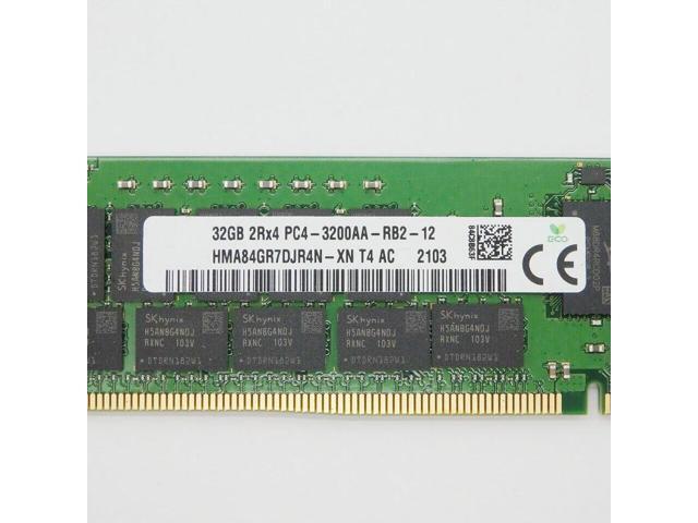 Click here for 1PCSRAM 32GB 32G 2RX4 DDR4 PC4-3200AA ECC REG For... prices