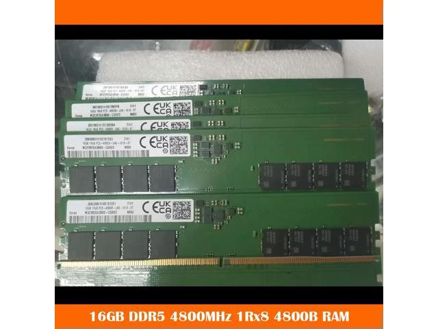 Click here for 1PCS16GB DDR5 4800MHz 1Rx8 4800B RAM For Desktop M... prices