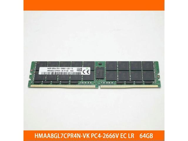 Click here for 1PCS RAM HMAA8GL7CPR4N-VK 64G 64GB 4DRX4 PC4-2666V... prices