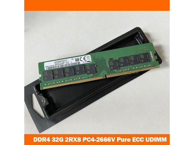 Click here for 1PCSFor DDR4 32G 32GB 2RX8 PC4-2666V Pure ECC UDIM... prices