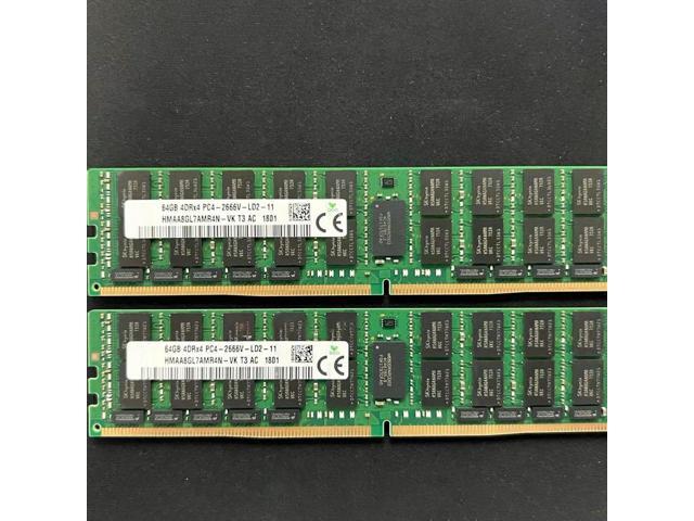 Click here for 1PCSRAM 64G 64GB DDR4 4DRX4 PC4-2666V 2666MHZ ECC... prices