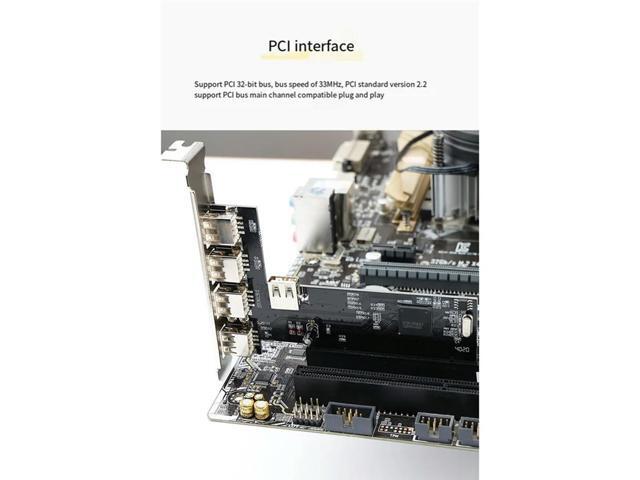 Click here for PCI Expansion Card PCI To 5 Ports USB 2.0 Expansio... prices