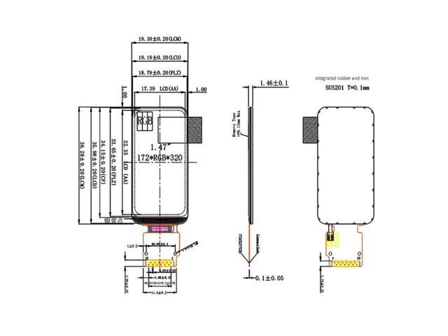 Click here for LCD Module HD Display Screen AT7789 Drives 172X320... prices
