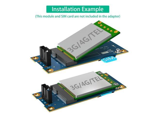 Click here for Mini PCI-E To USB 2.0 Adapter With SIM Card Slot F... prices