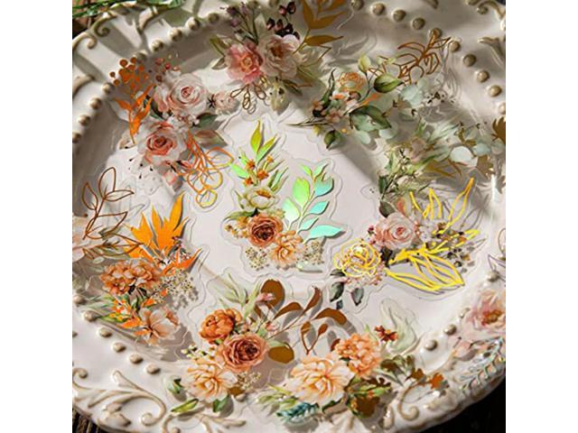 Click here for Workmanshipp-240 PCS Gold Foil Botanical Stickers... prices