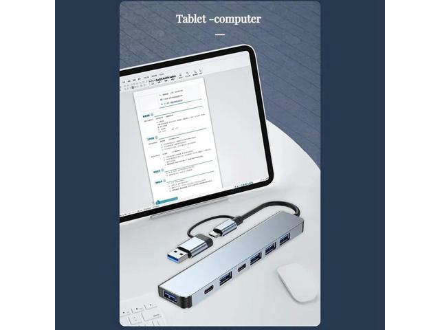 Click here for Ageryu USB C Hub Splitter 7 In 1 USB Extender USB... prices