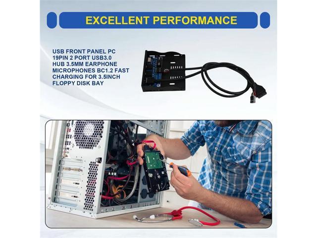 Click here for Ageryu 19Pin 2-Port USB3.0 Front Panel For PC With... prices