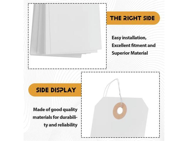 Click here for 125 Pcs Hang Tags With Reinforced Eyelet And Wire... prices