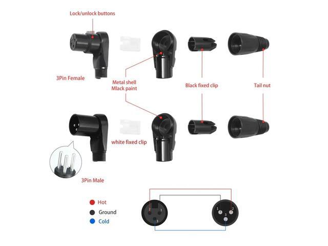 Click here for Ageryu Workmanshipp-XLR Connector  3Pin XLR Microp... prices