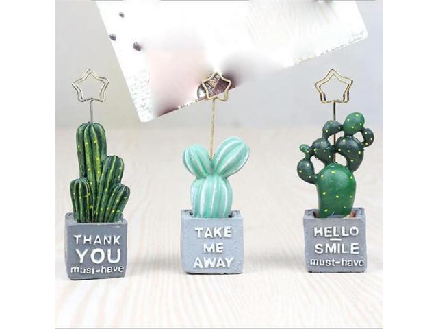 Click here for Workmanshipp-Cactus Plants Resin Message Photo Car... prices