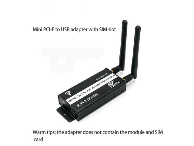 Click here for Mini PCI-E PCI-Express To Mini USB Adapter With SI... prices