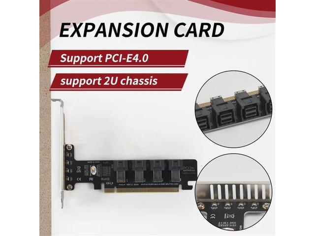 Click here for NGFF PCI-E 16X To 4 Ports U.2 NVME Split Expansion... prices