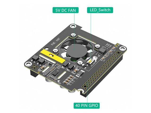 Click here for Ageryu For Pi 5 POE Ethernet Power Supply Module 8... prices