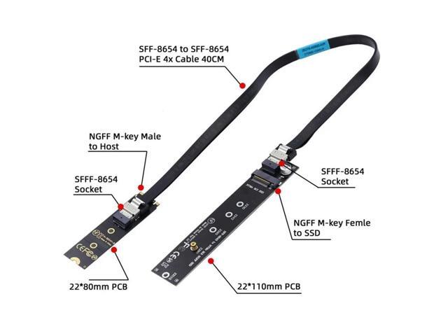 Click here for NGFF M.2 NVME M-Key SSD Male To Female Extension C... prices