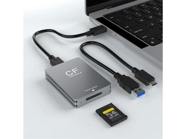 Click here for Ageryu Cfexpress Type A Card Reader Silver-Gray Al... prices