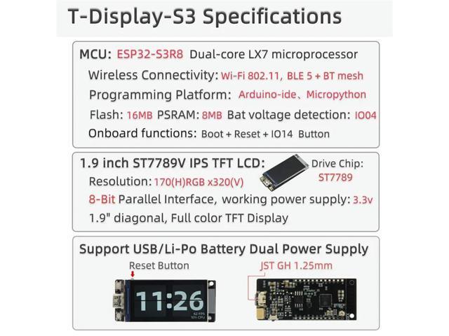 Click here for Ageryu 1 PCS 1.9 Inch LCD Display Development Boar... prices