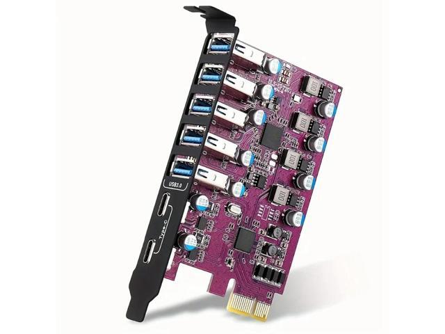 Click here for Ageryu 7 Ports USB 3.0 Expansion Card USB-A 5X USB... prices