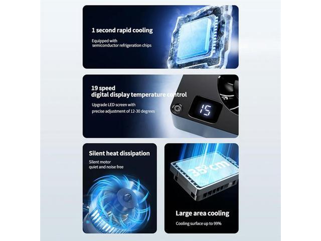Click here for Ageryu Camera Cooler Quiet Radiator Cooling Fan Al... prices