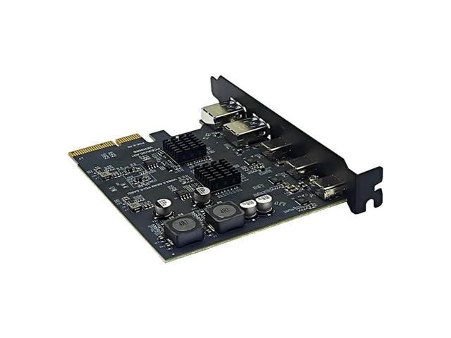 Click here for PCI Express X4 To 3 Port Type C + 2 Port USB3.2 Ge... prices