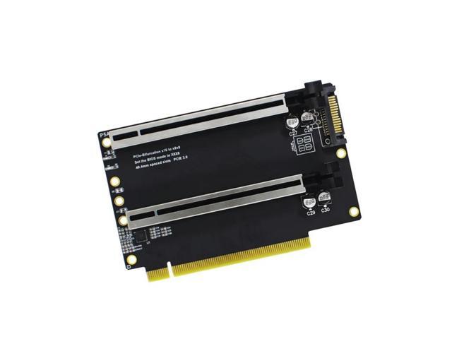 Click here for PCIE 3.0 X16 1 To 2 Expansion Card Gen3 Split Card... prices