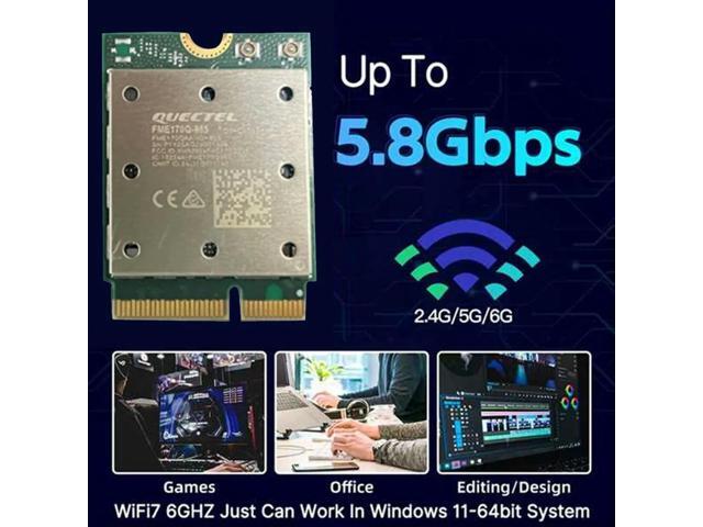 Click here for Ageryu 2025 Upgrad Tri Band FME-865 WiFi7 Bluetoot... prices