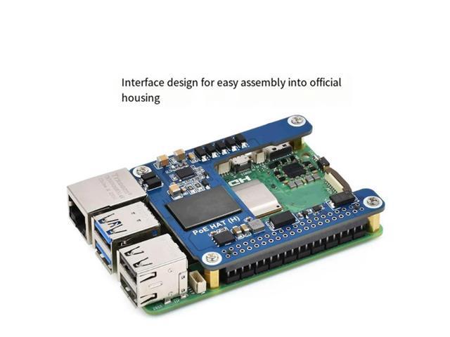 Click here for For Pi 5/CM5 Poe HAT Power Over Ethernet HAT(H) 5V... prices