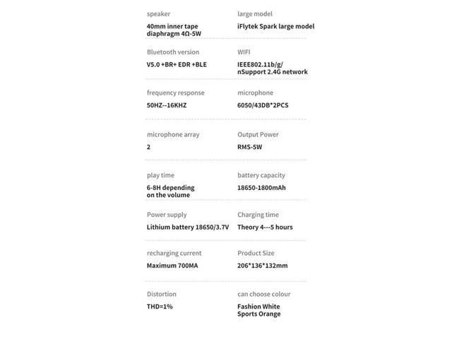 Click here for M80 AI Robot Smart AI Speaker Alarm Clock FM Radio... prices