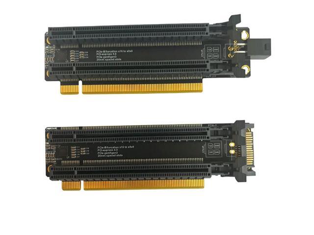 Click here for Ageryu PCI-E 4.0 X16 1 To 2 Expansion Card Gen4 Sp... prices