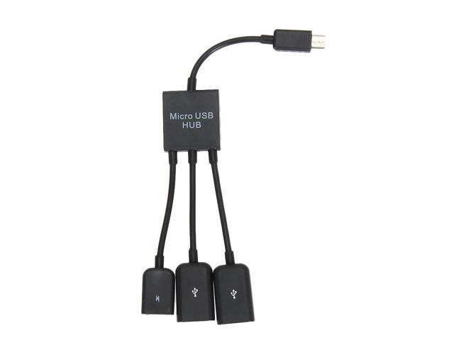 Click here for 3 in 1 Micro USB HUB Double USB 2.0 Host OTG Adapt... prices