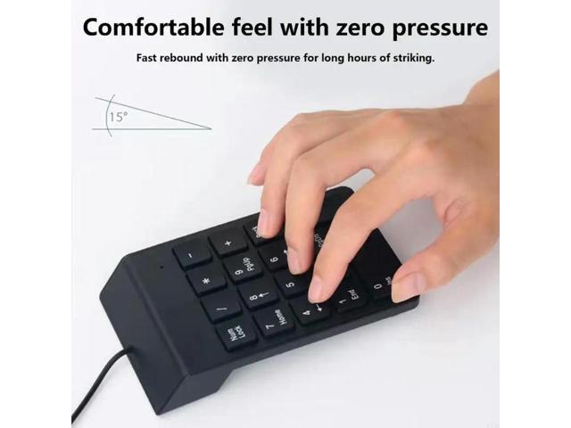 Click here for 18Keys Corded Numpad Keyboard With Quick Response... prices