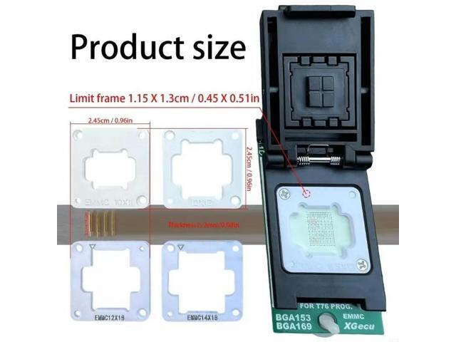 Click here for Efficient Programming BGA153 BGA169 Adapter Socket... prices