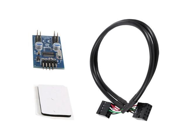 Click here for Ageryu 9Pin USB Header Male 1 To 2/4 Female Extens... prices