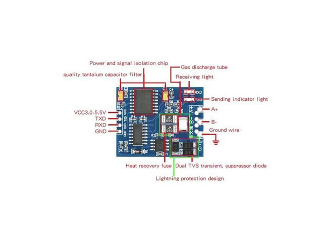 Click here for Ageryu 3.3V 5V TTL UART To RS485 Isolated Interfac... prices